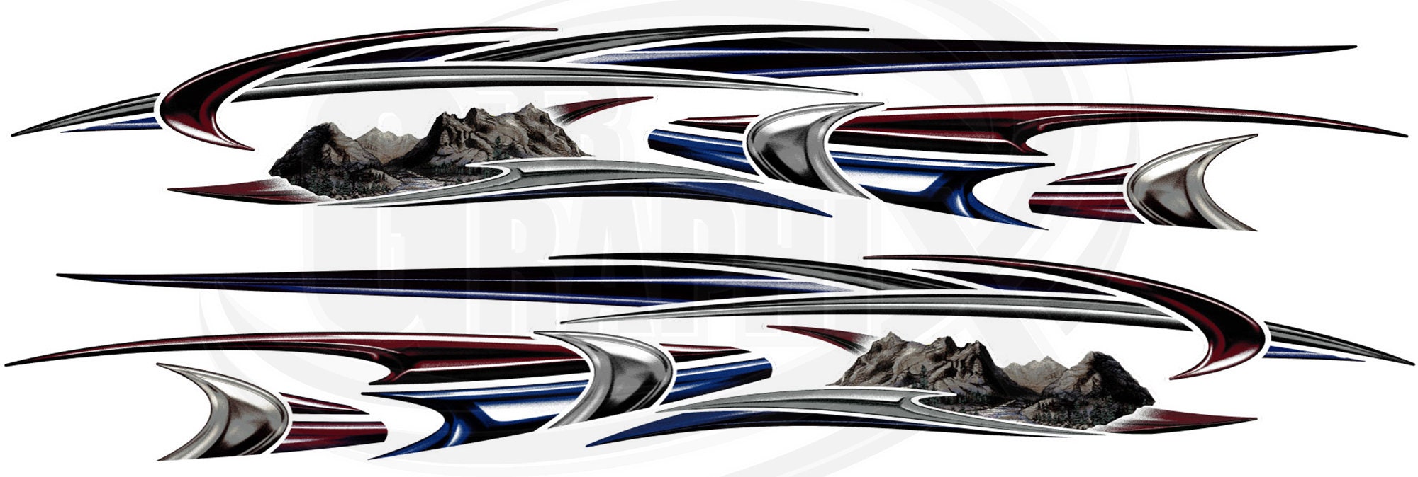 RV Trailer Camper Motorhome Large Vinyl Decals/graphics | Etsy