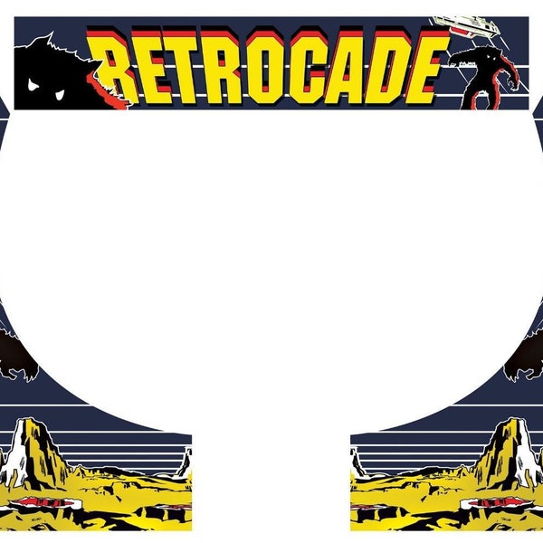 Arcade Bartop Art - Etsy