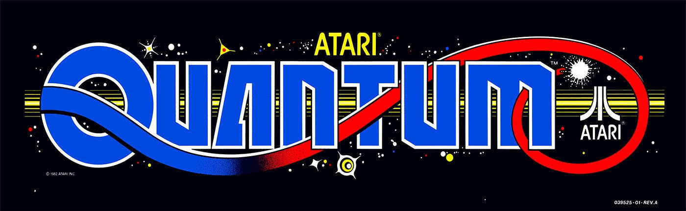 Quantum Atari Arcade Marquee for Reproduction Header/backlit Sign - Etsy