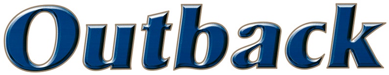 1 RV Trailer Keystone Outback Logo Decal Graphic-939-4 | Etsy