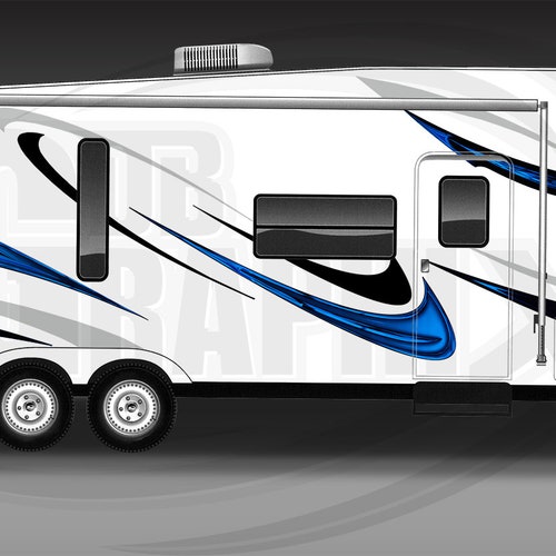 RV Trailer Camper Motorhome Large Vinyl Decals/graphics Kit - Etsy
