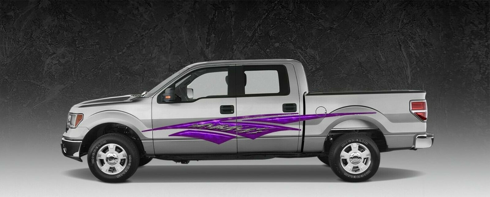 2 Car Truck Trailer Side Decals Graphics Stripes Vinyl #A1PUR - Etsy