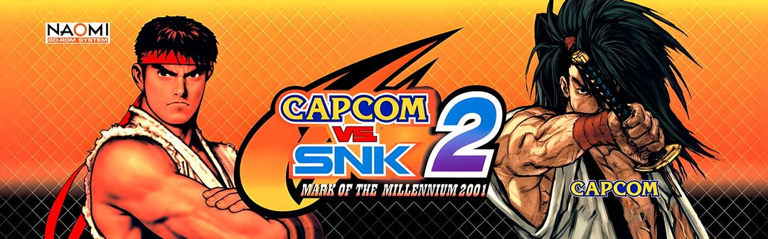 Capcom Vs. SNK 2 Arcade Marquee Header/backlit Sign - Etsy Canada