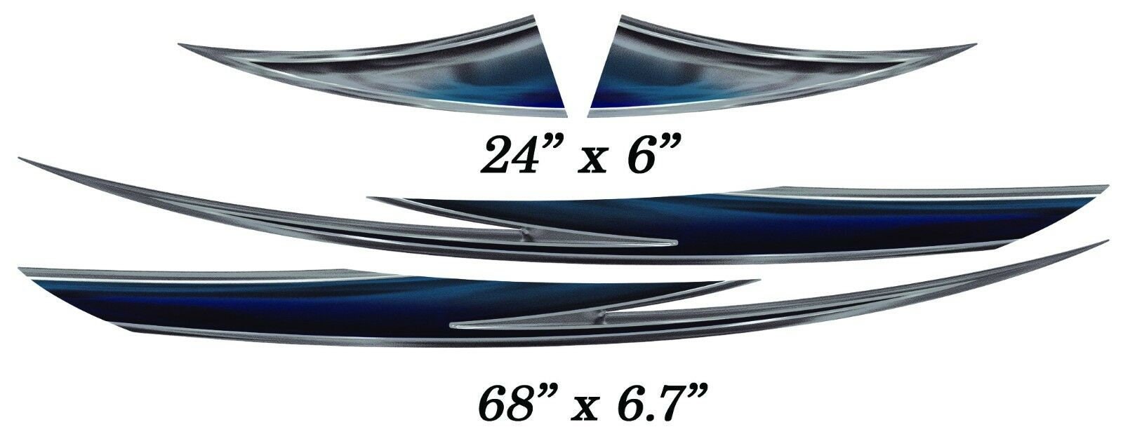 RV Trailer Hauler Camper Motor-home Large Decals/graphics - Etsy