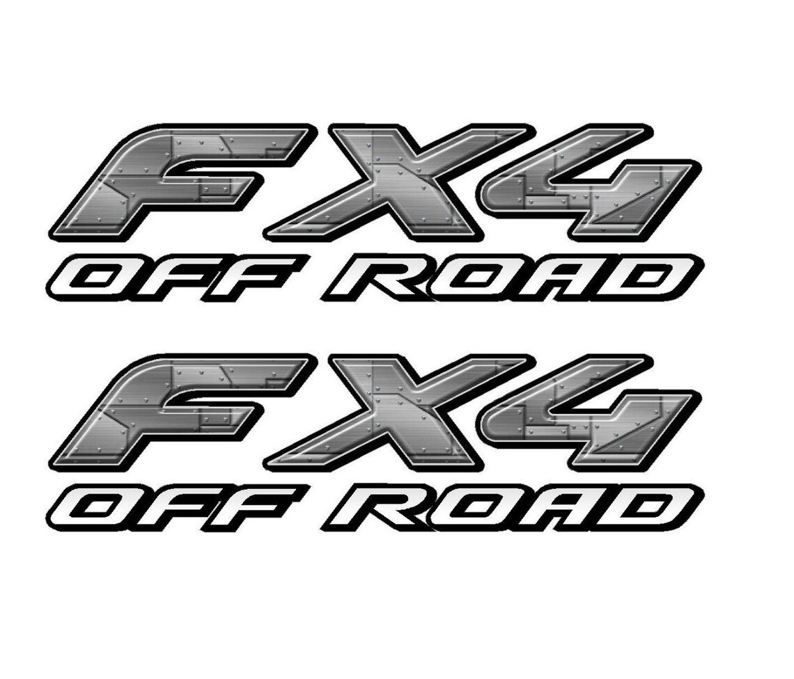 Pair 4x4 Ford FX4 off Road Bed Decals Stickers Truck-t-35 | Etsy