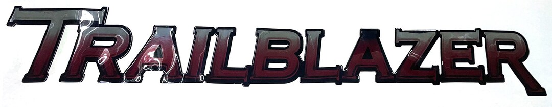 1 RV Trailer Trailblazer Emblem Embossed Logo Graphic Decal 2219 - Etsy ...