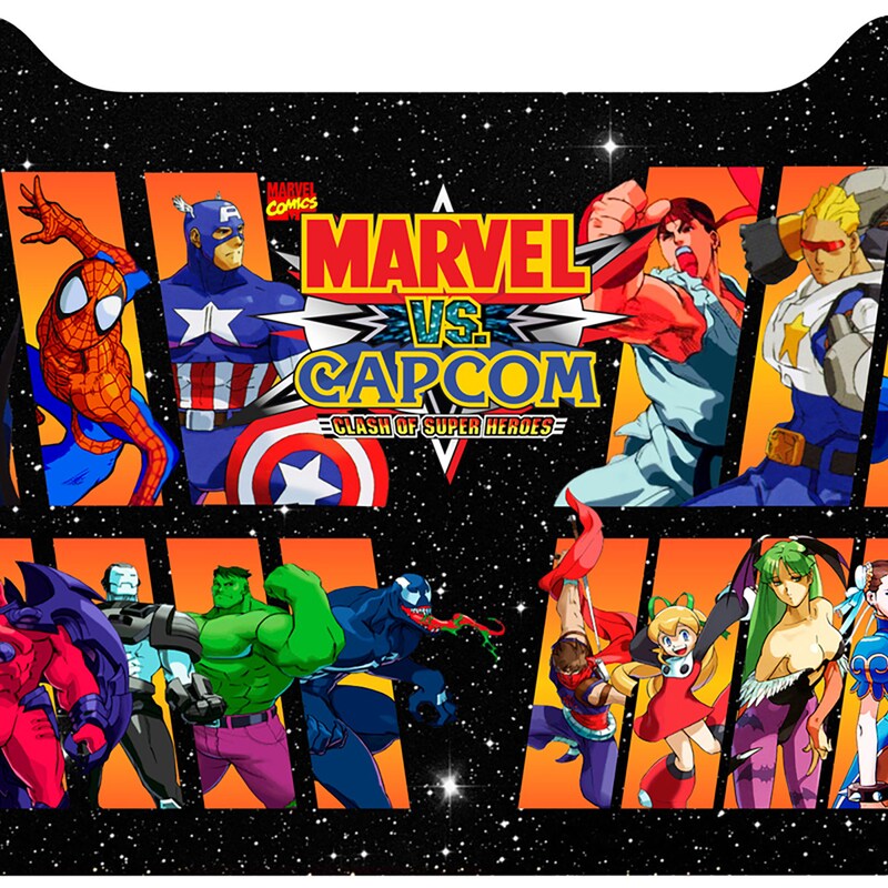 Capcom Arcade Wall Art - Etsy