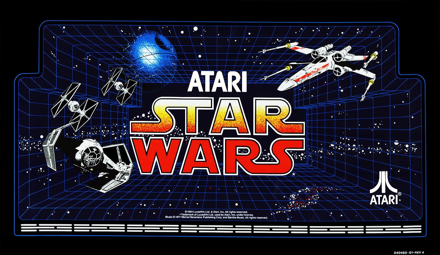 Star Wars Atari Marquee for Reproduction Back Header/backlit | Etsy