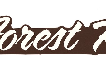Rv Forest River Decal - Etsy