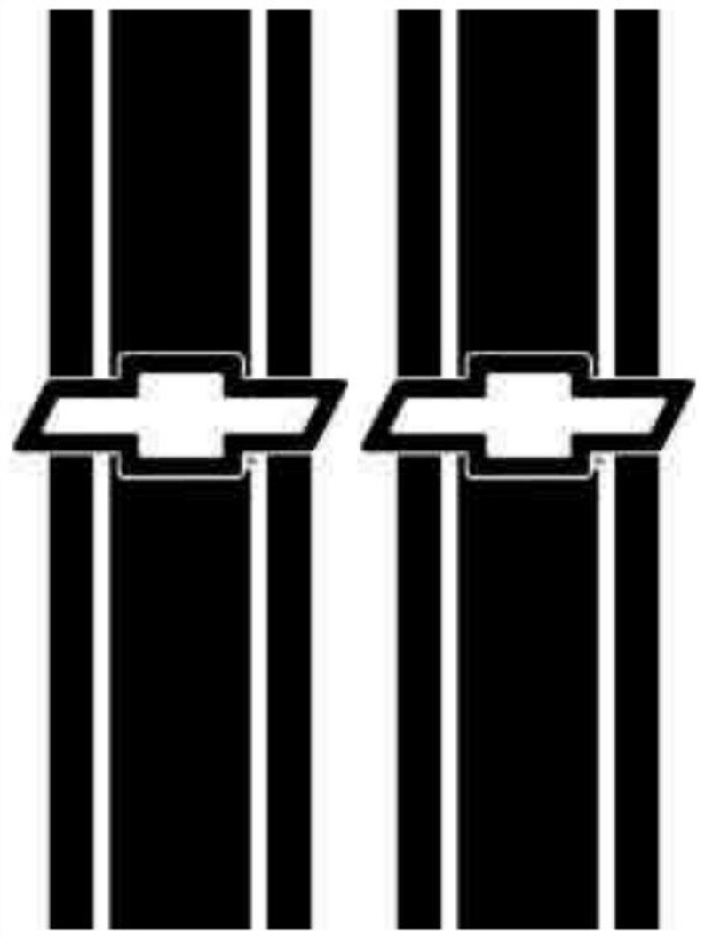 Chevy Truck Bed Stripes Custom Cut Vinyl Decal Sticker Etsy