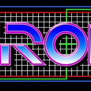 Tron Encom Arcade Marquee for Reproduction Header/backlit Sign - Etsy