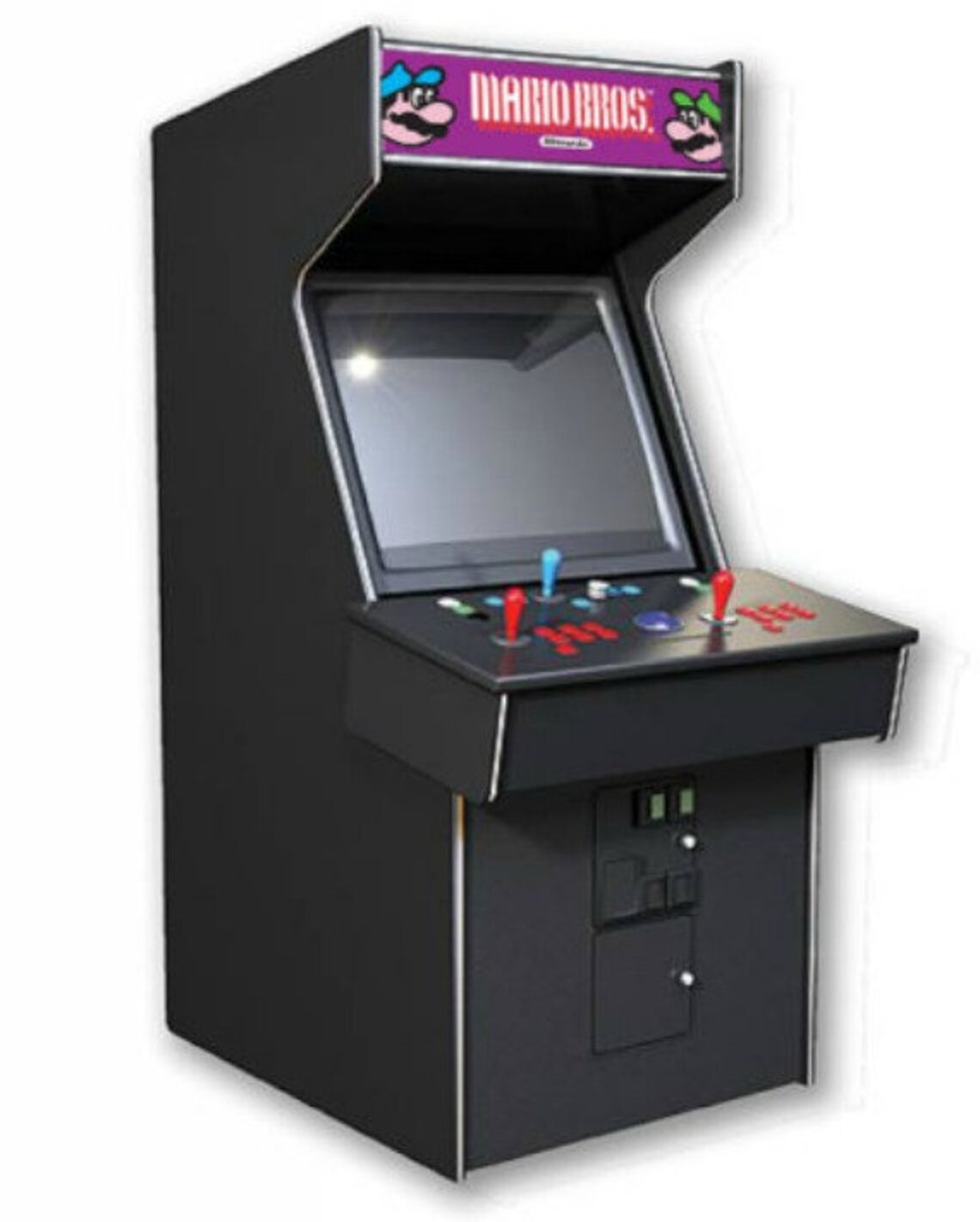 Mario Bros Nintendo Arcade Marquee for Reproduction | Etsy