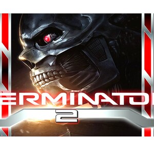 Arcade 1up Terminator 2 Judgment Day Marquees for Reproduction Backlit ...