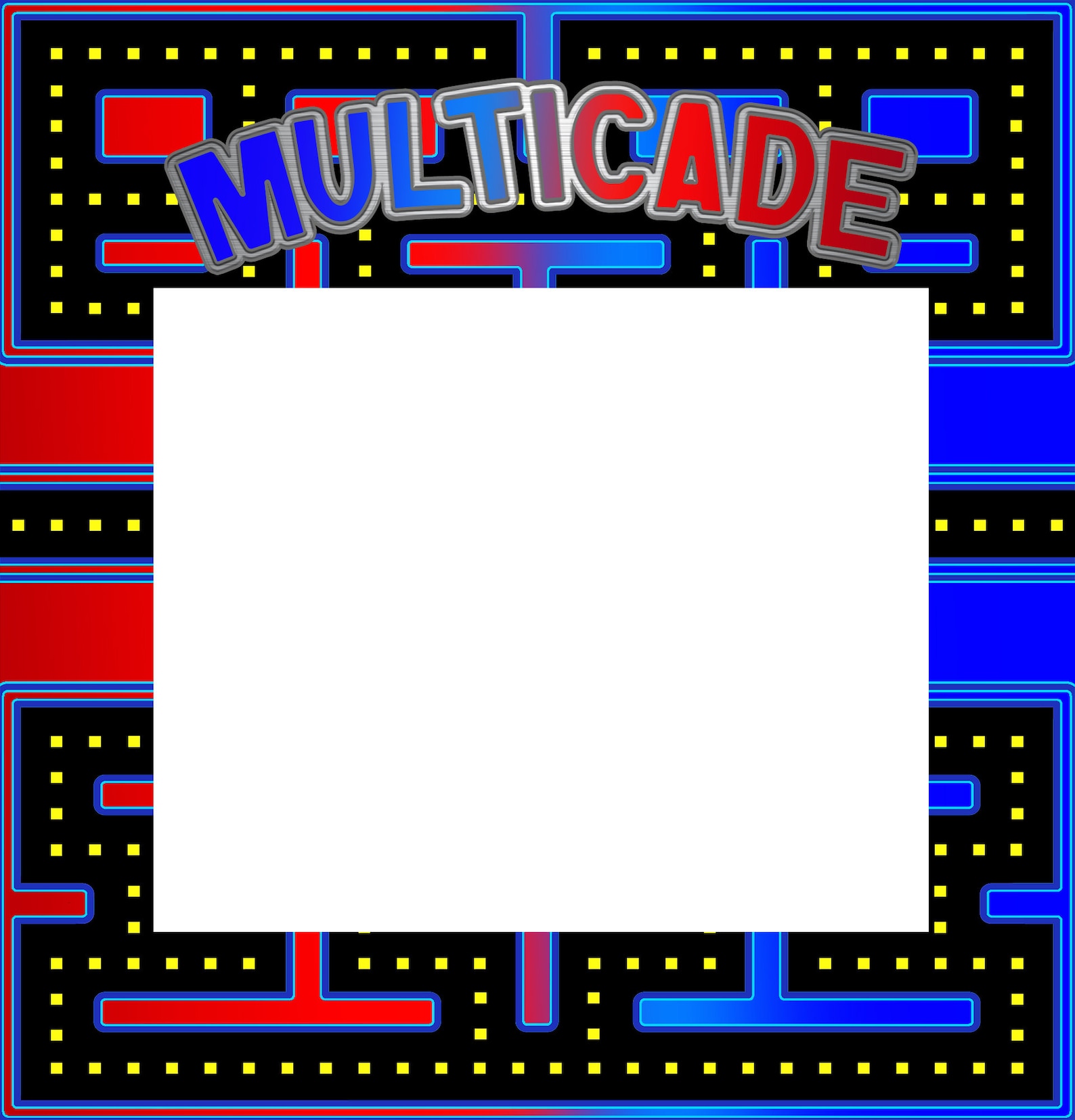 Multicade Arcade Monitor Bezel Sticker Decal - Etsy