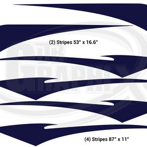 RV, Trailer Hauler, Camper, Motor-home Large Decals/graphics Kit 24-K-L ...