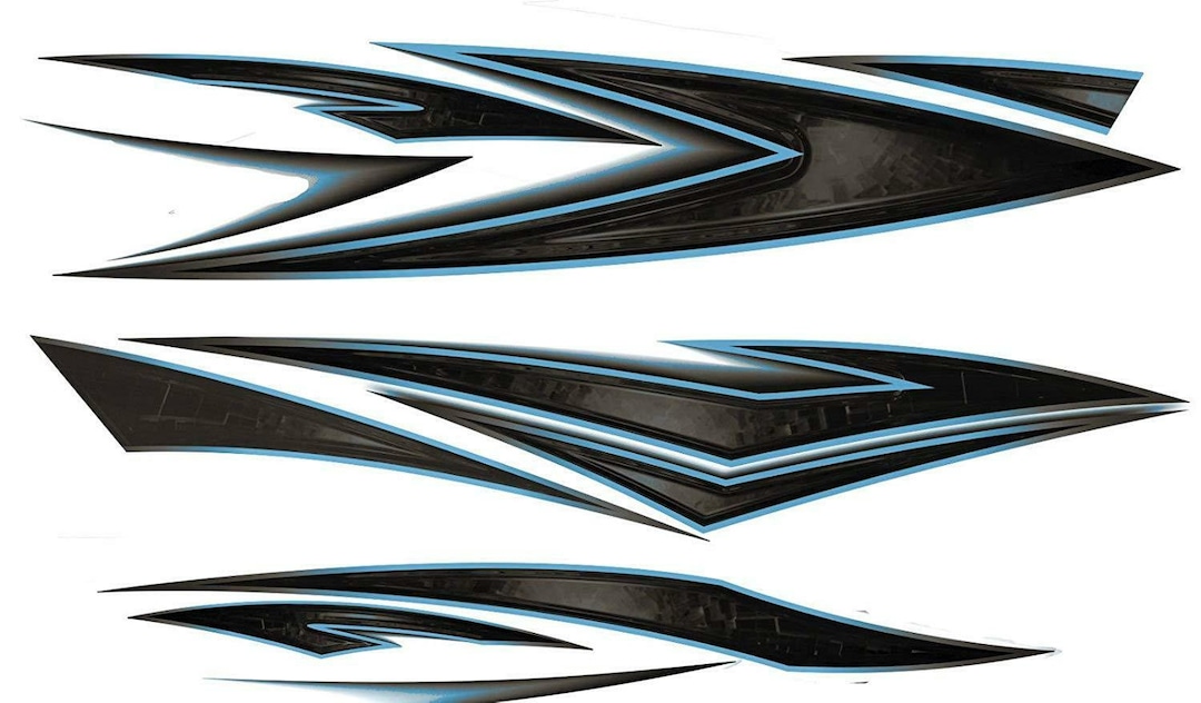 RV, Trailer, Camper, Motorhome Large Vinyl Decals/graphics Kit K-0004sb ...