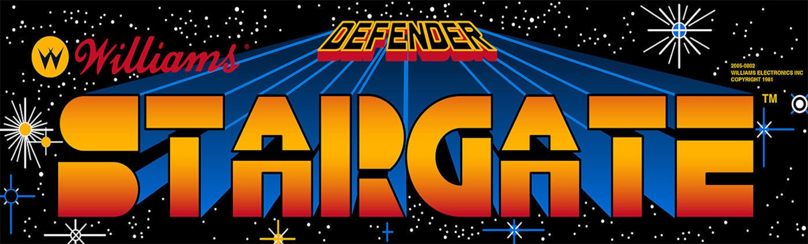 Defender Stargate Arcade Marquee for Reproduction - Etsy