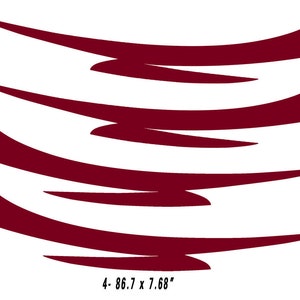 RV, Trailer Hauler, Camper, Motor-home Large Decals/graphics Kits 28-K ...