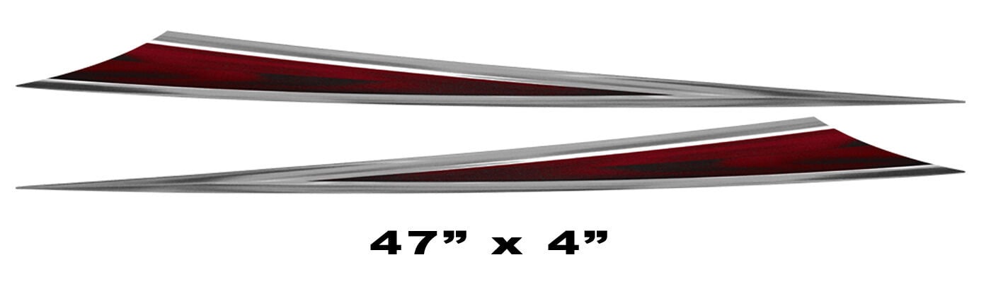 RV, Trailer Hauler, Camper, Motor-home Large Decals/graphics Kit-k-0008 ...