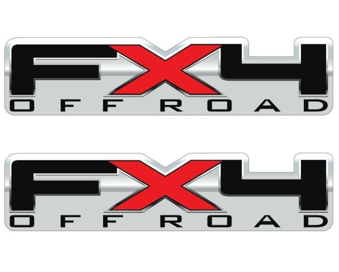 Pair 4x4 Ford FX4 off Road Bed Decals Stickers - Etsy