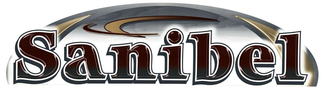 1 RV Trailer Camper Sanibel Traveler Logo Decal Graphic -2184 - Etsy