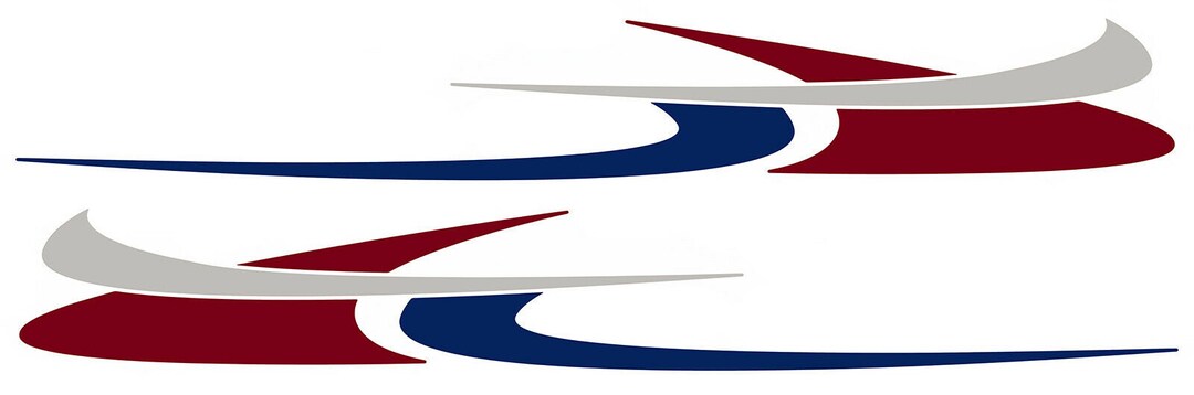 2 RV Trailer Camper Graphics Decals Accent Stripes -901 - Etsy