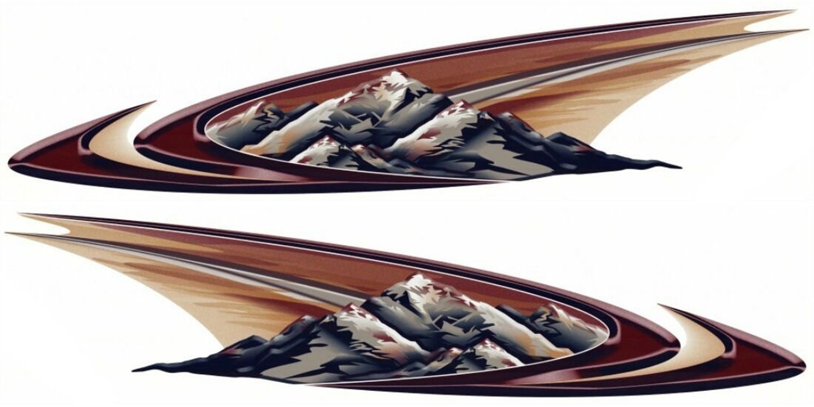 2 RV Trailer Camper Keystone Montana Graphics Decals 830 - Etsy