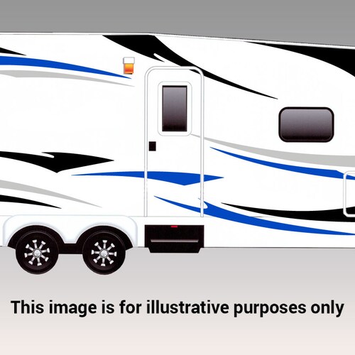 RV Trailer Hauler Camper Motor-home Large Decals/graphics - Etsy
