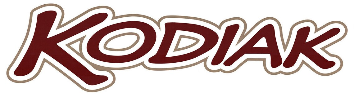1 RV Trailer Kodiak Logo Graphic Decal -2041 - Etsy