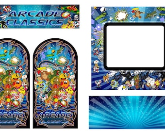 Arcade Cabinet Side Art | Etsy