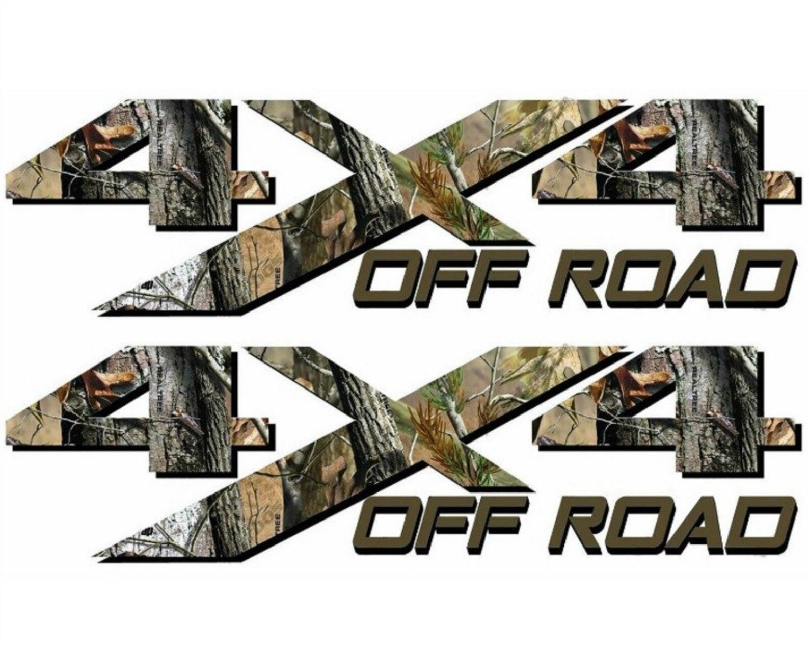 Pair 4x4 Off-road Truck Camo Truck Stickers Decals-t-45 - Etsy