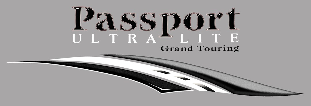 1 RV KEYSTONE PASSPORT Ultra Lite Logo Decal Graphic -77-5-2 - Etsy