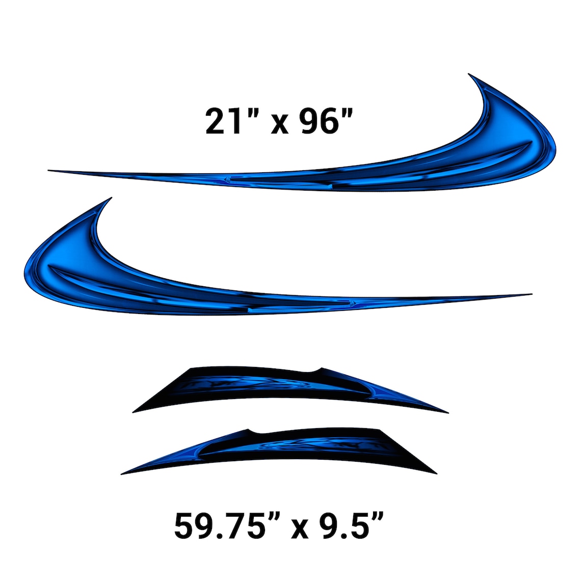 RV Trailer Hauler Camper Motor-home Large Decals/graphics | Etsy