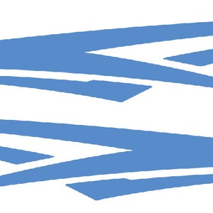 2 RV Trailer Truck Boat Accent Stripe Decals Graphics Color Choice ...