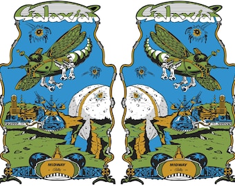 Altered Beast Arcade Side Art Panels Cabinet Graphics Stickers | Etsy