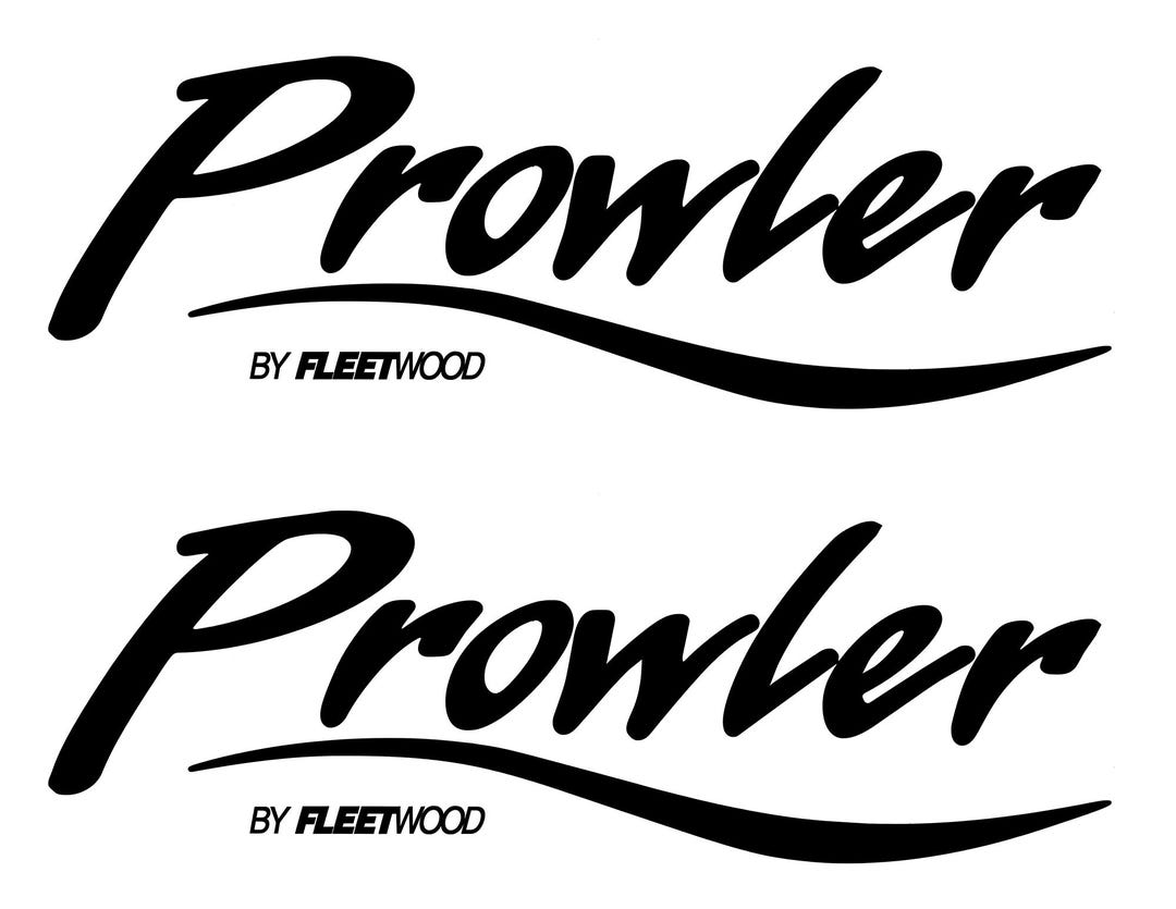 2 RV Trailer Fleetwood Prowler Logo Graphics Decals -3072 - Etsy