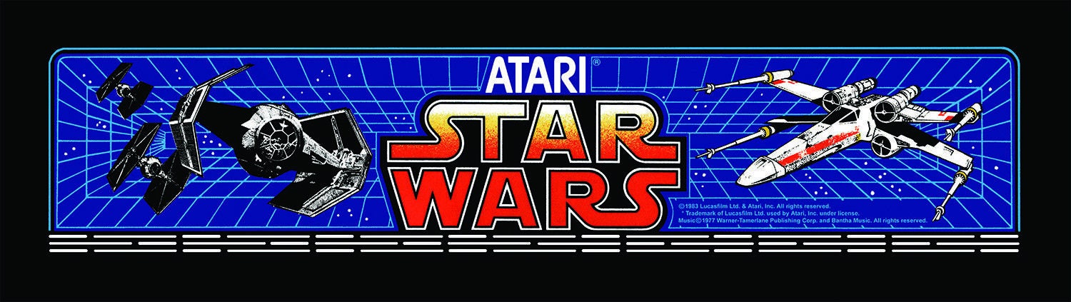 Star Wars Atari Arcade Classics Marquee for Reproduction - Etsy Canada