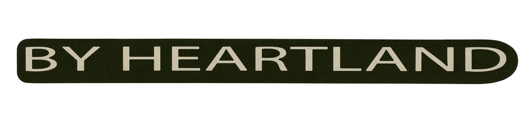1 RV Trailer Camper Heartland Big Country Logo Decal Graphic -H-20 - Etsy
