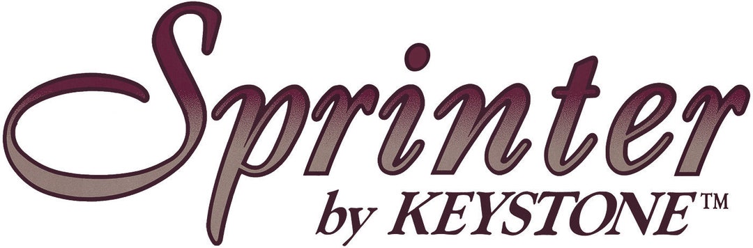 1 Rv Trailer KEYSTONE SPRINTER LOGO Graphic Decal -74 - Etsy