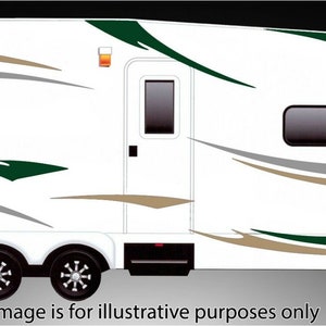 RV, Trailer Hauler, Camper, Motor-home Large Decals/graphics Kits 24-k ...