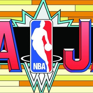 NBA Jam Arcade Marquee for Reproduction Midway Header/backlit Sign - Etsy