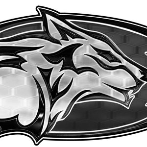 1 RV Camper Heartland Wolfpack Badge Grey Wolf Logo Decal Graphic -2202-7 - Etsy