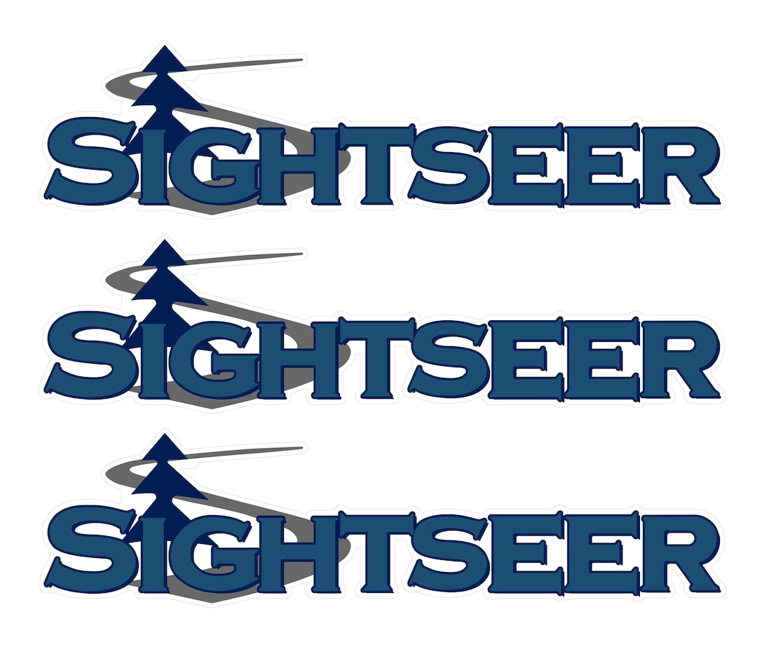 3 Winnebago Sightseer RV Camper Decals Graphics - Etsy