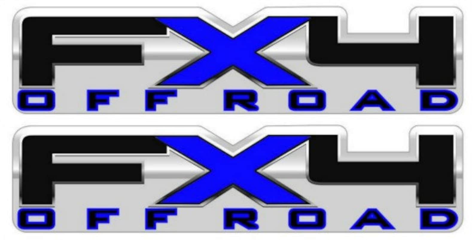 Pair 4x4 FX4 off Road Bed Decals Stickers - Etsy