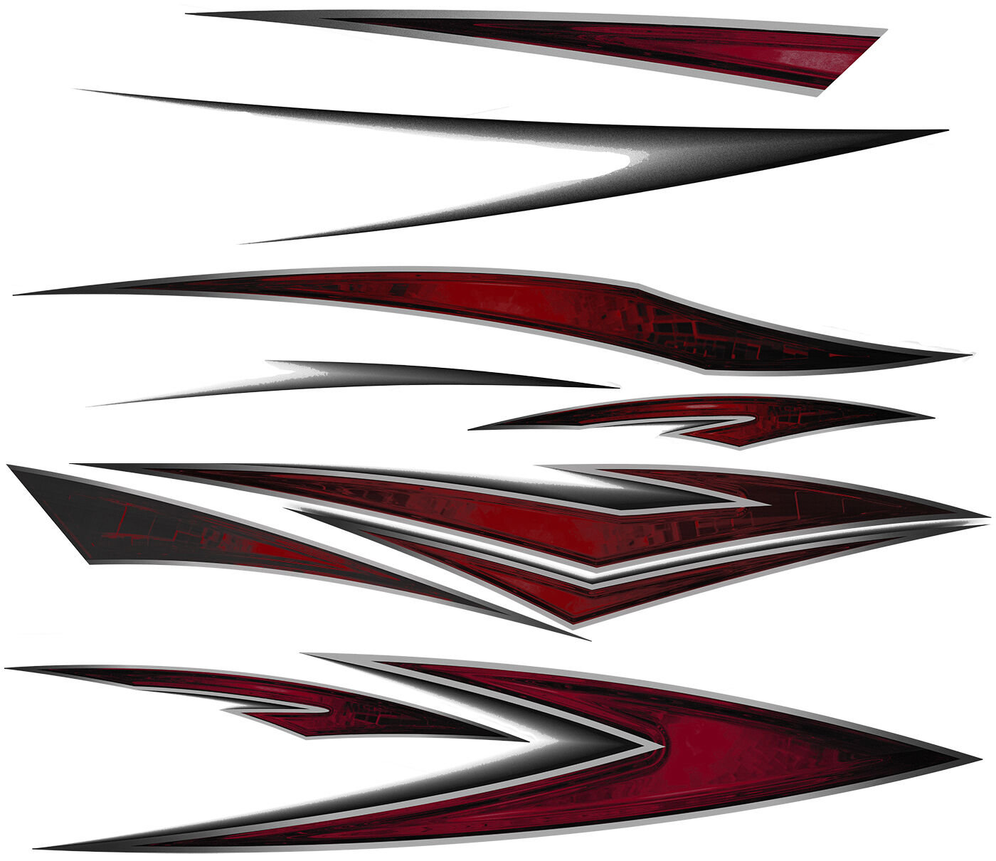 RV, Trailer, Camper, Motorhome Large Vinyl Decals/graphics Kit K ...