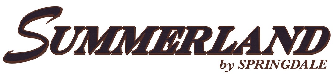 1 RV Summerland by Springdale Logo Decal Graphic-2046 - Etsy