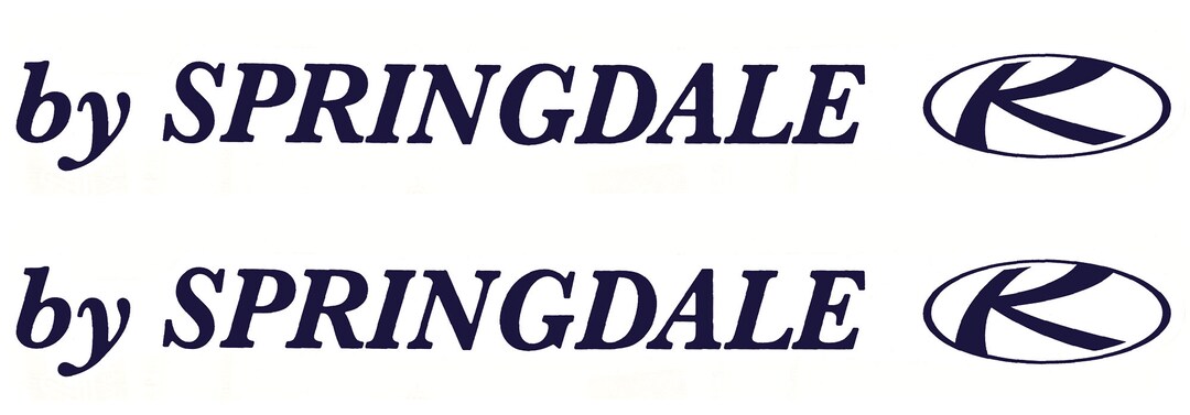 2 RV Trailer Keystone by Springdale Logos Graphics Decals-25 - Etsy