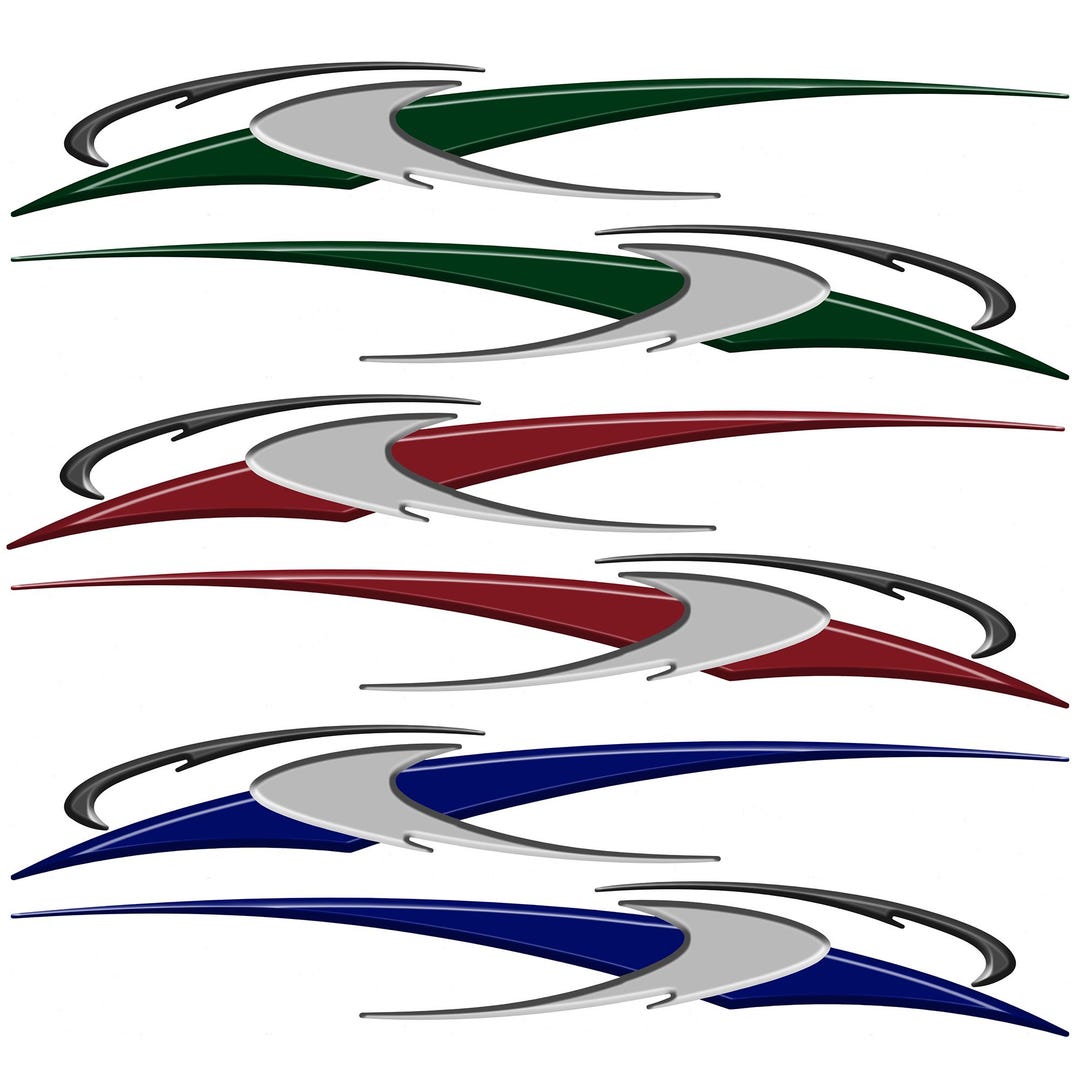 2 RV Trailer Truck Boat Accent Stripe Decals Graphics Color Choice - Etsy