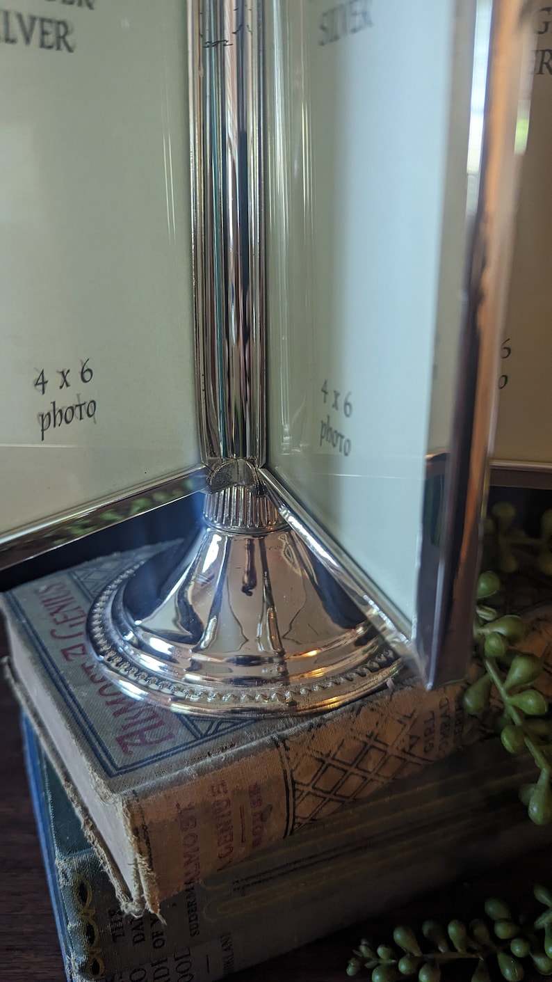 Godinger Silver Plated Rotating Carousel Picture Frame, Vintage Unique ...