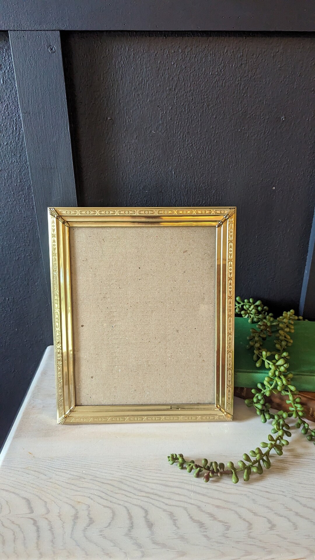 Vintage Ornate Large Gold Photo Frame, 8X10 Vintage Picture Frame ...